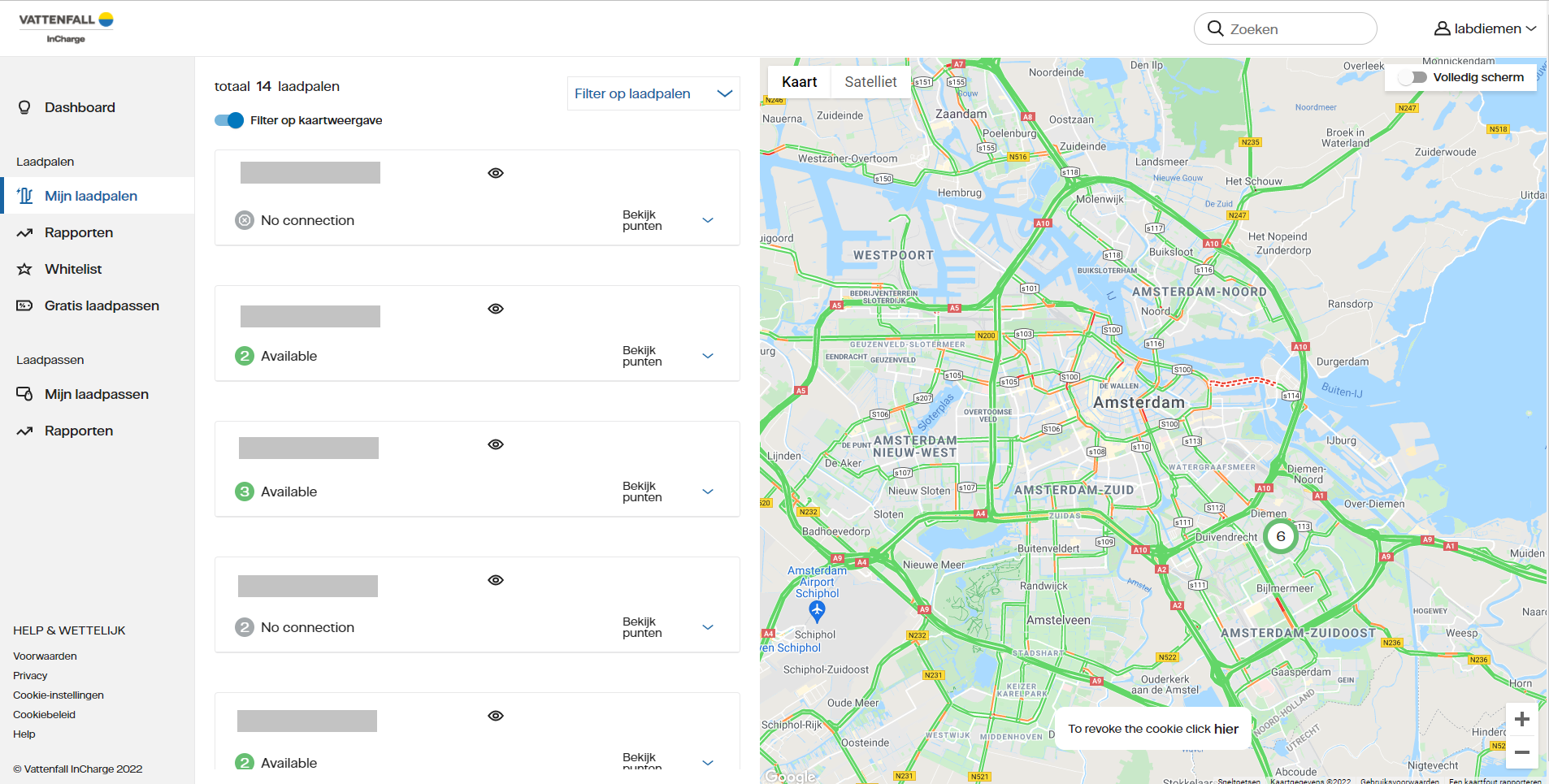 Handleiding My InCharge Portal | Vattenfall InCharge