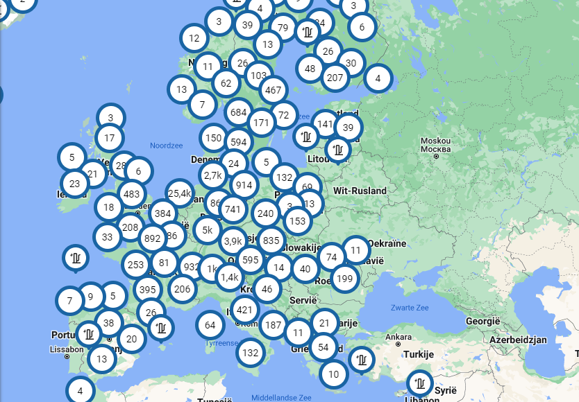 Our network | Vattenfall InCharge